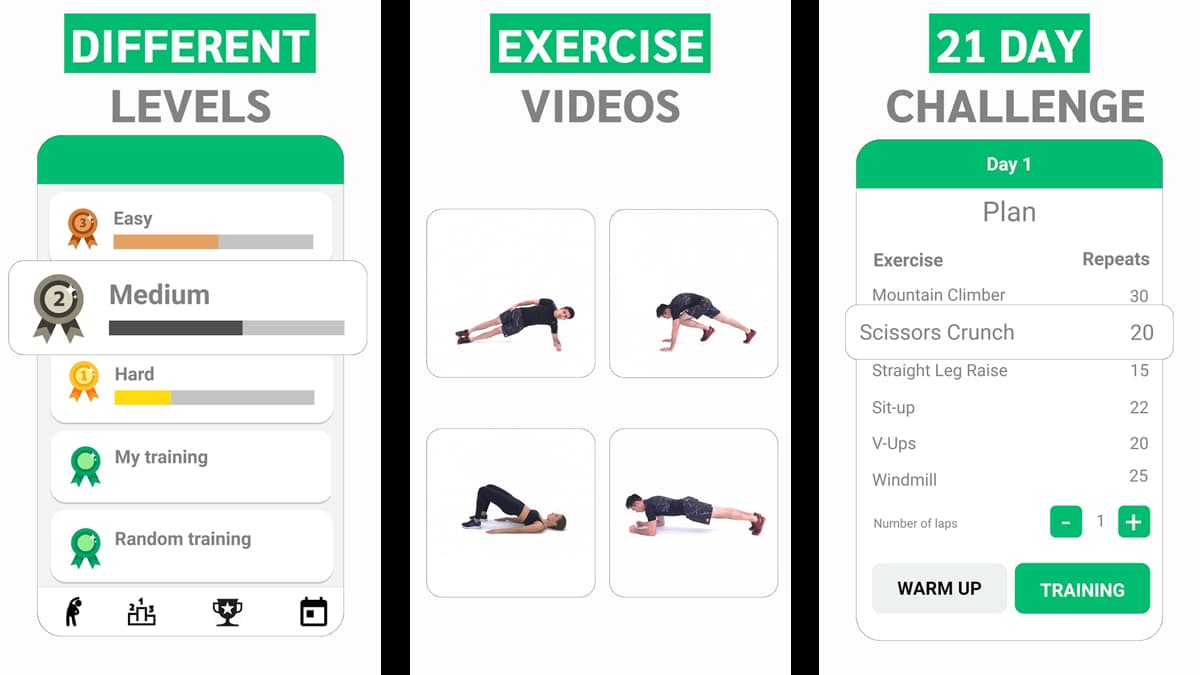 Best Abdominal Training Apps | Insiderbits