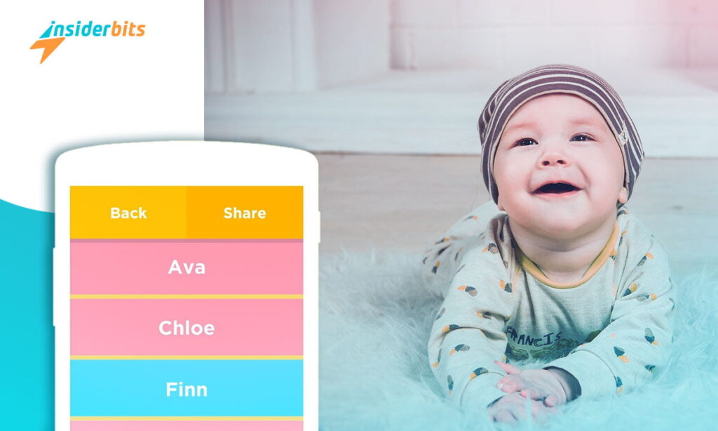 Choose Names with this Baby name App | Insiderbits