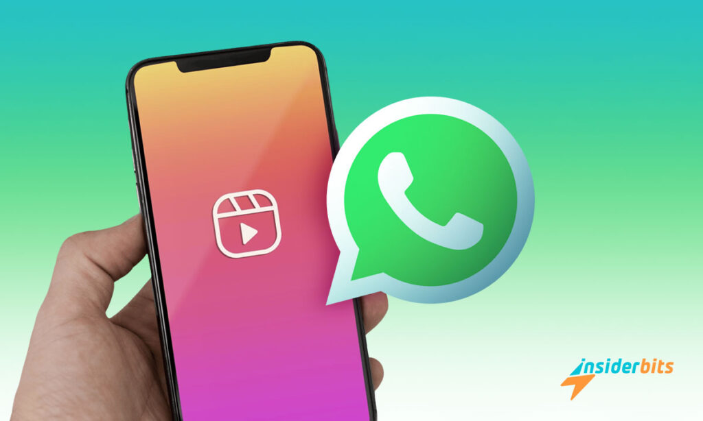 How to Post Reels on WhatsApp Status | Insiderbits