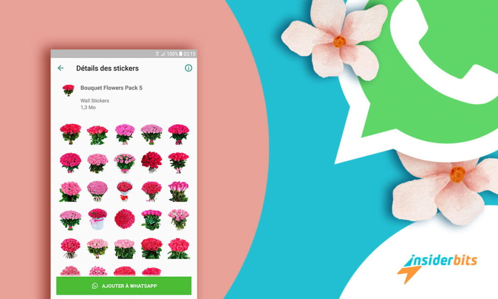 The Best App of Flower Stickers For Whatsapp | Insiderbits