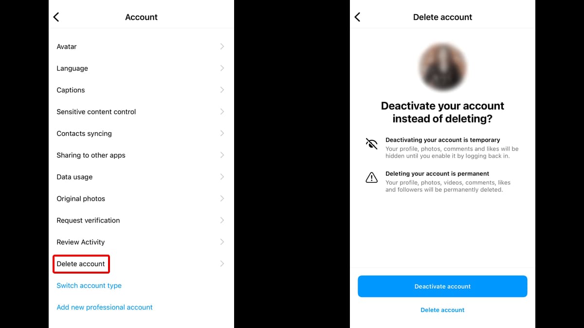 How to Delete Your Instagram Account | Insiderbits