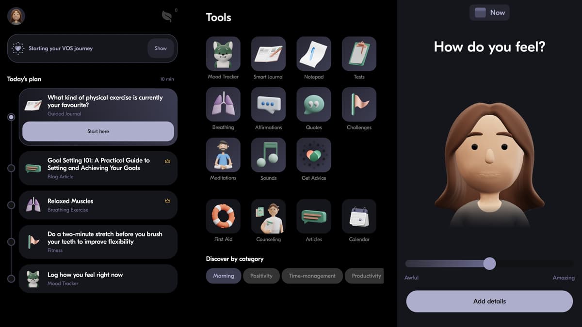 VOS: Mental Health Journal | Insiderbits