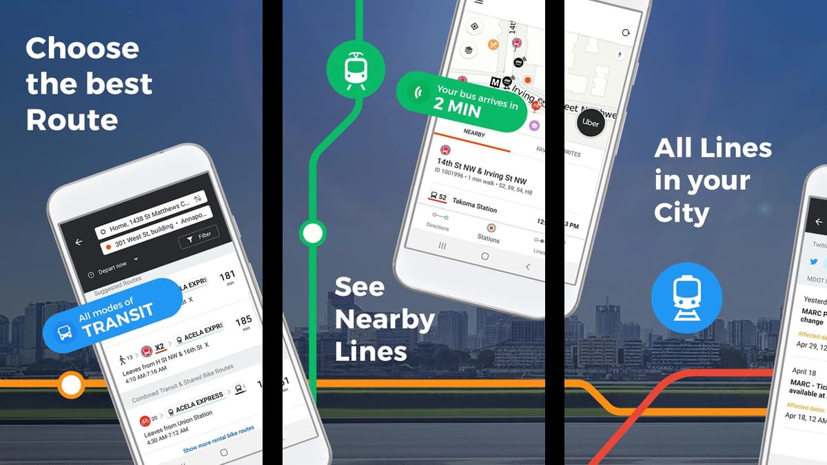 The Best Transit Apps for Easy Commuting | Insiderbits