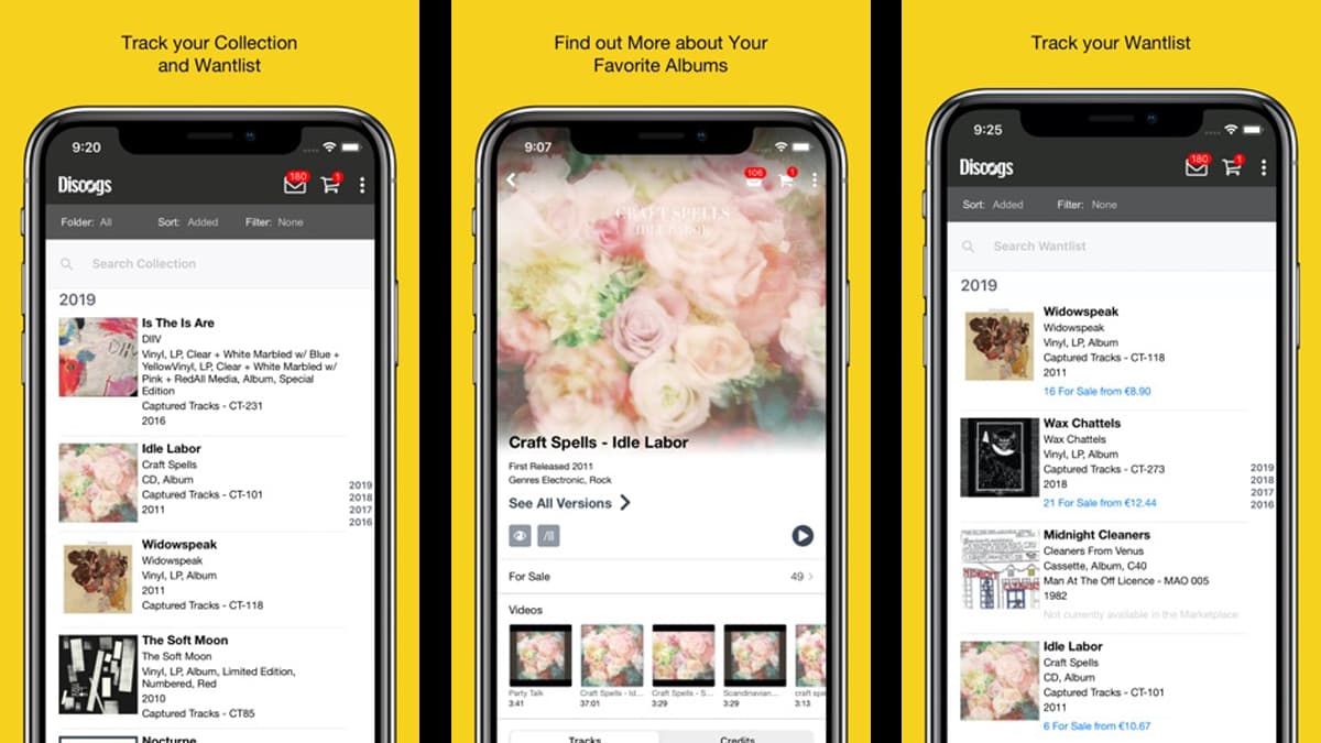 Top 3 Best Record Collecting Apps | Insiderbits