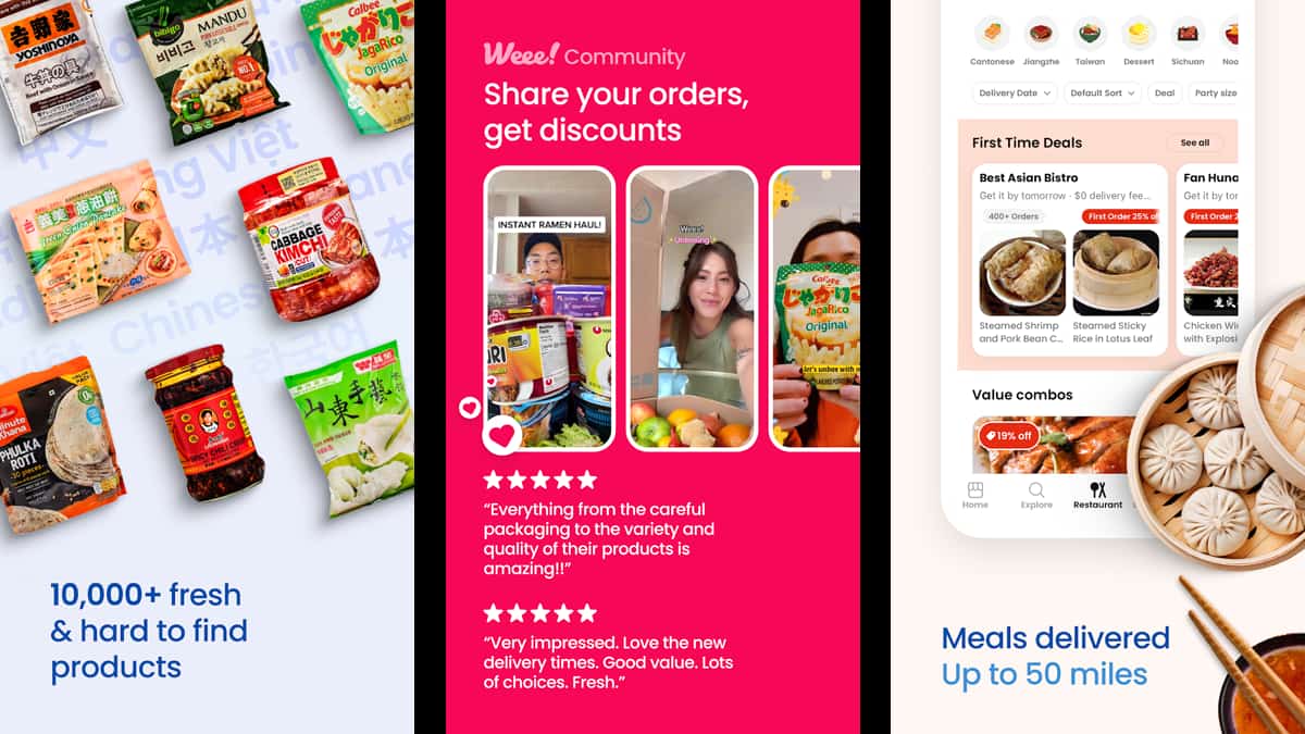 Weee! App: Asian Grocery Delivery | Insiderbits