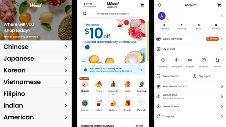Weee! App: Asian Grocery Delivery | Insiderbits