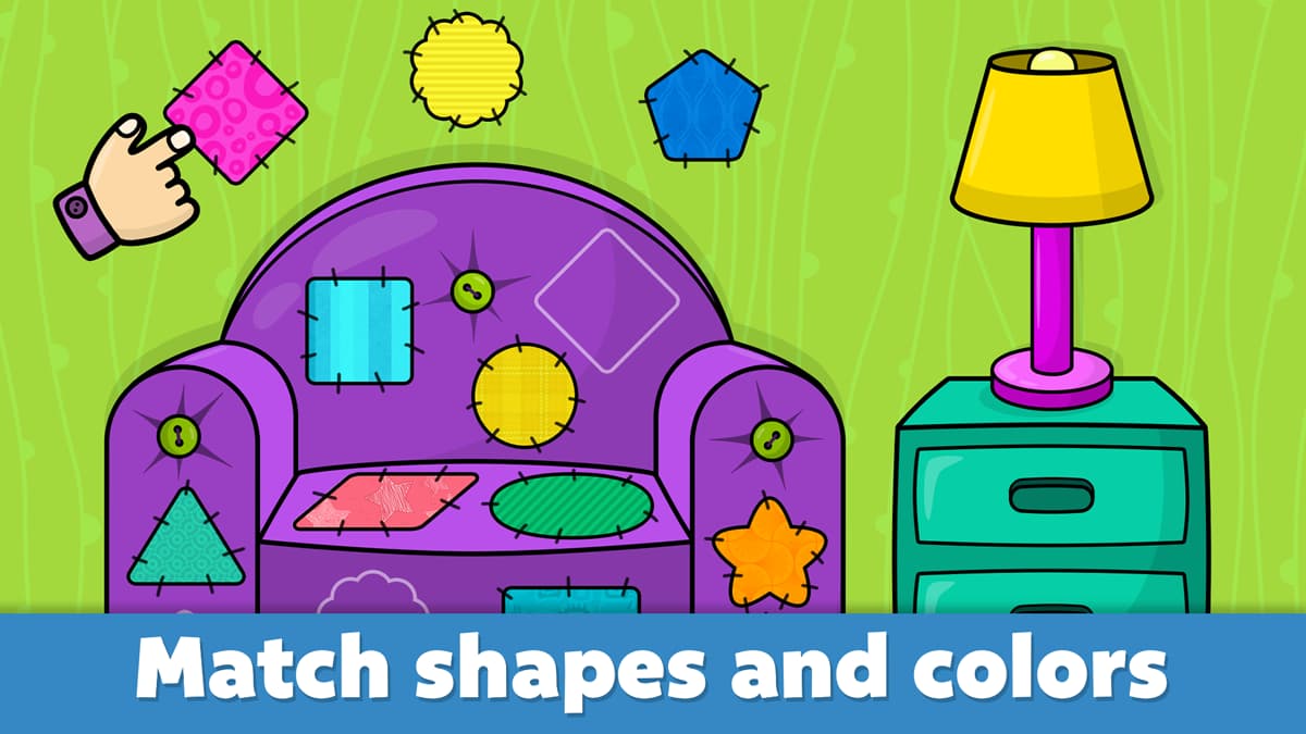 Educational Shapes and Colors Games for Kids | Insiderbits
