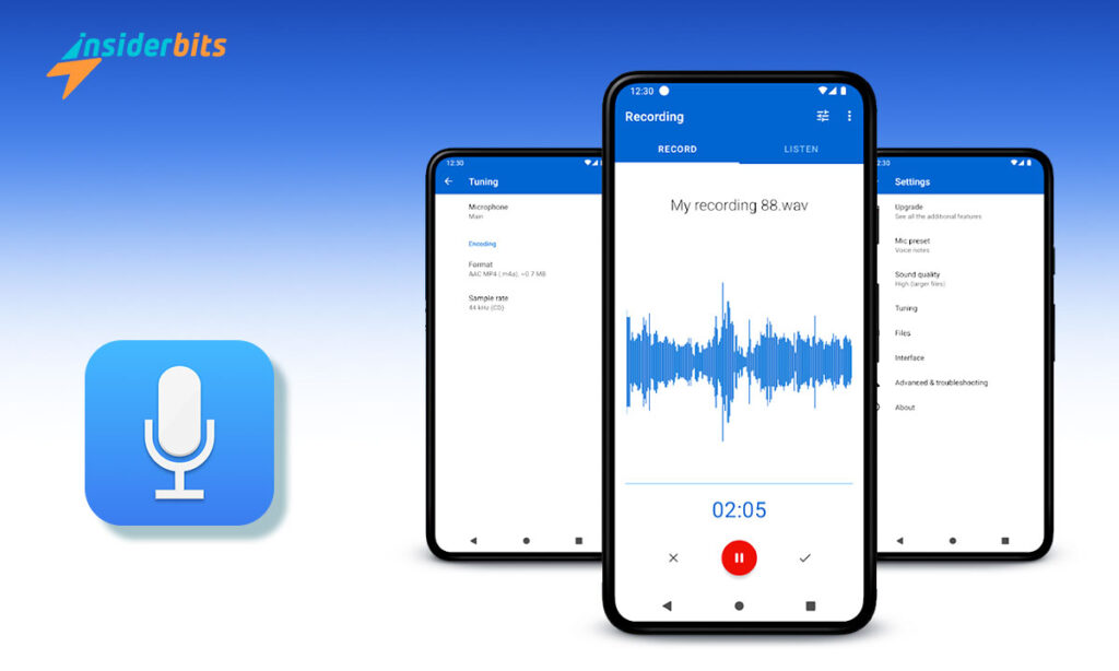 Easy Voice Recorder | Insiderbits