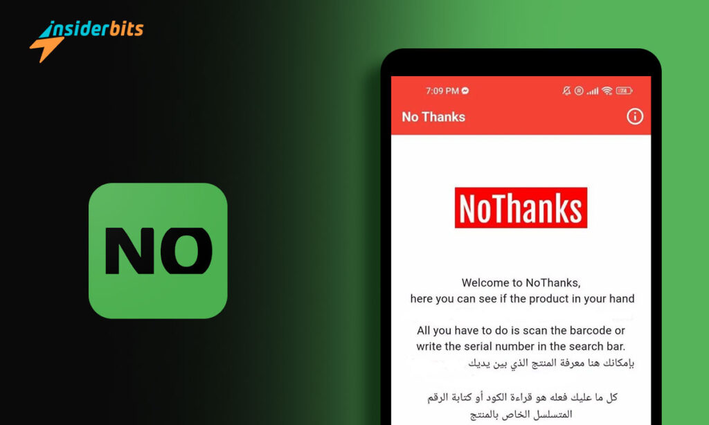 No Thanks App for Activists | Insiderbits