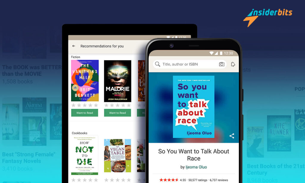 TOP 5 Reading and Book Recommendation Apps | Insiderbits