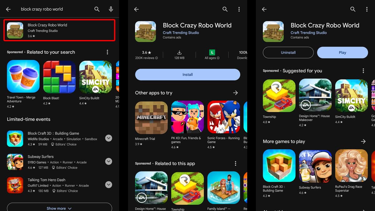 Block Crazy Robo World: Craft, Build, Explore | Insiderbits