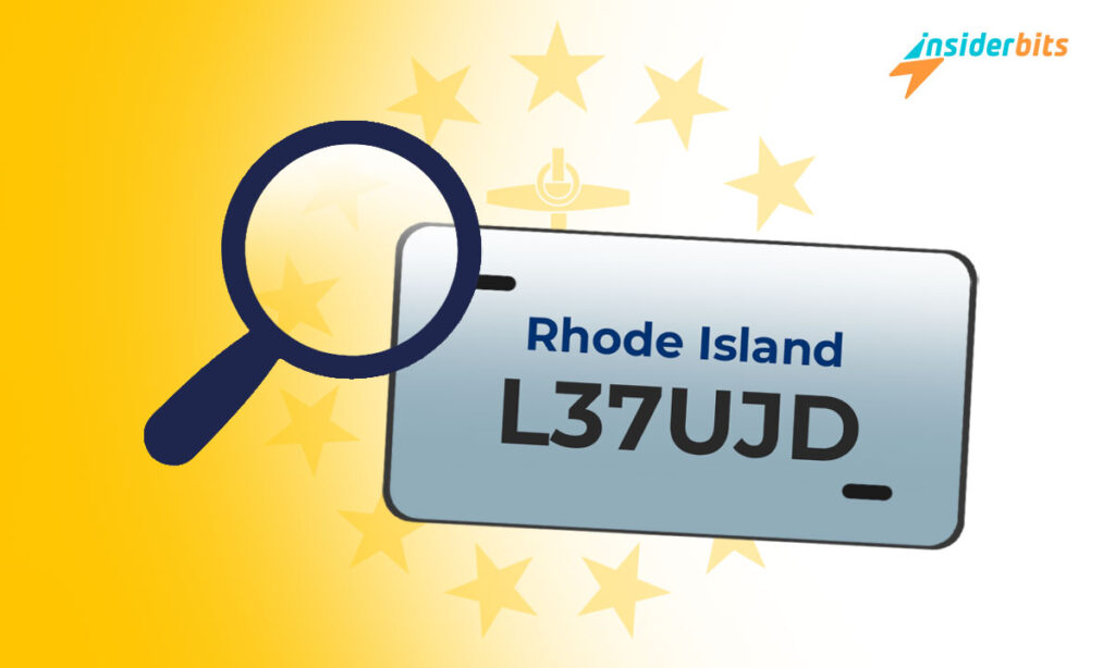 Rhode Island License Plate Lookup | Insiderbits