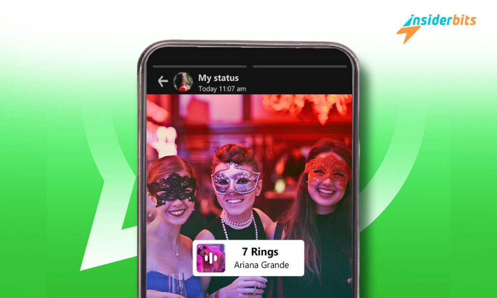 How To Add Content To WhatsApp Status Music | Insiderbits