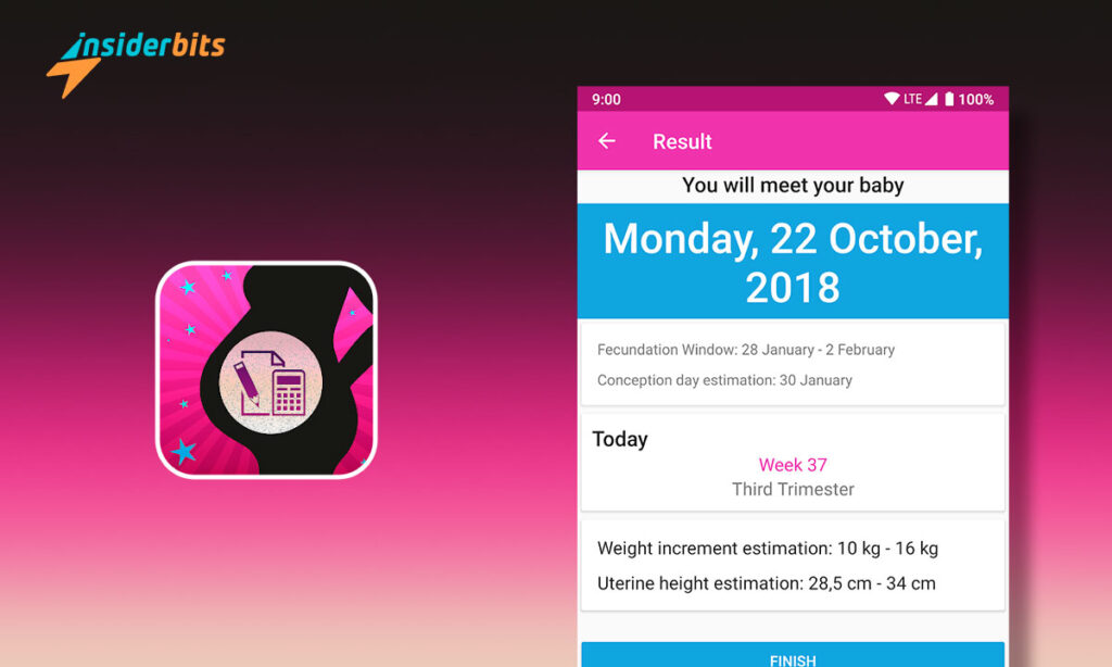 Your Baby's Due Date Calculator App | Insiderbits