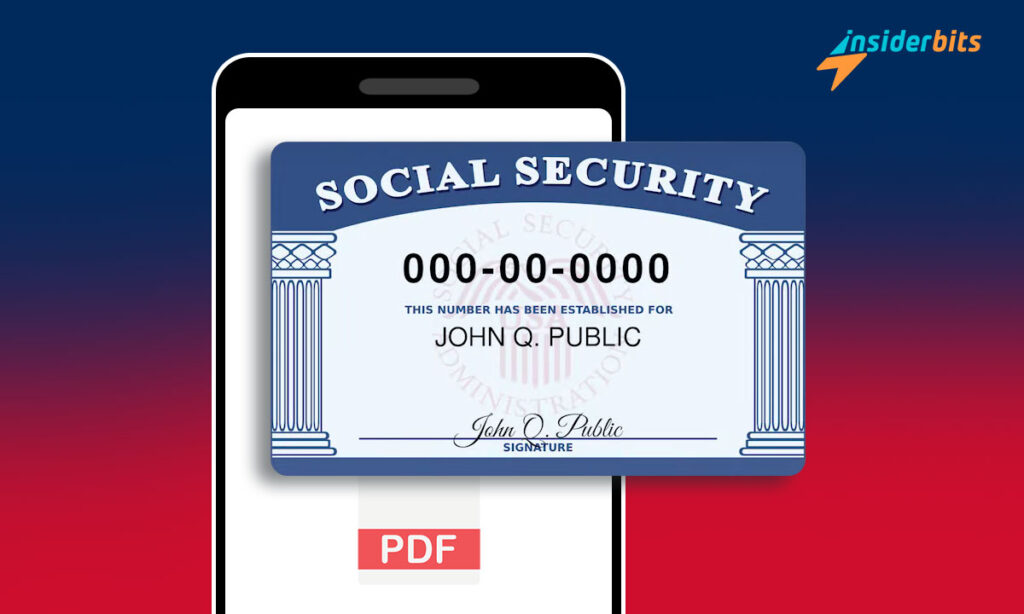 How To Download Your SSN In PDF | Insiderbits