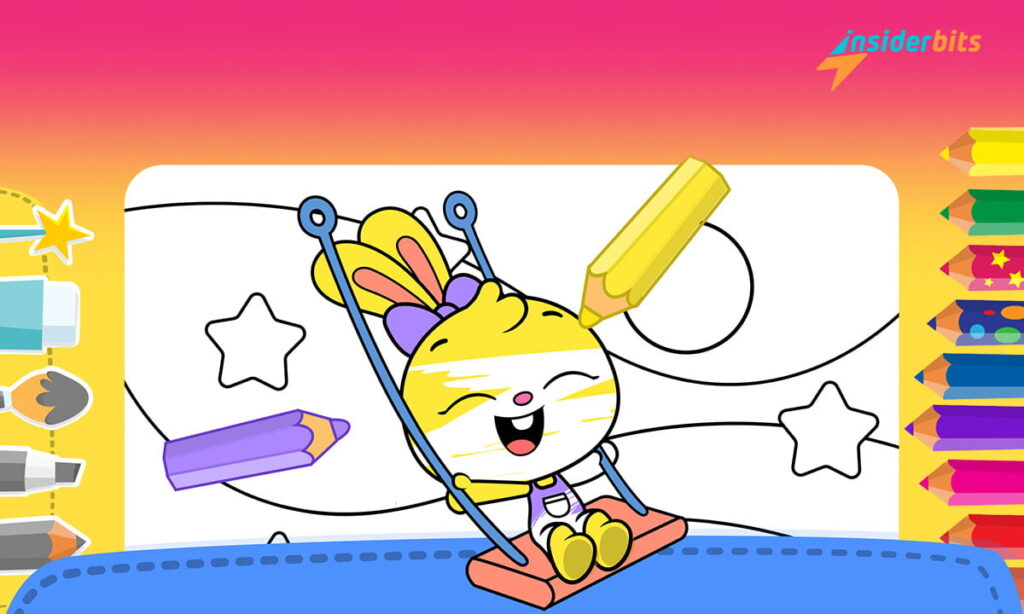 Free Online Coloring Book App for Your Phone | Insiderbits
