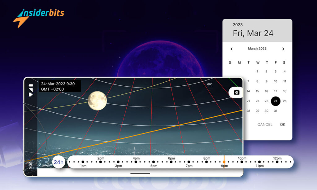 Lunar Calendar App to Find Out the Moon Phases | Insiderbits