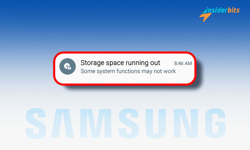 How to fix the Memory Full problem on Samsung | Insiderbits