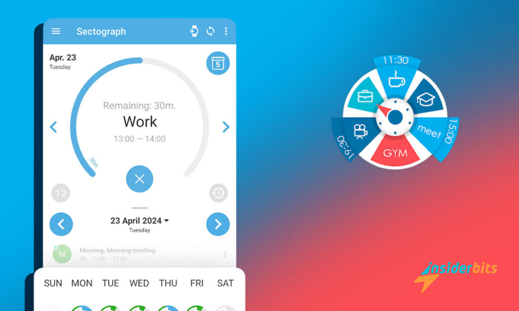 Sectograph : Votre agenda quotidien pour une planification précise ...
