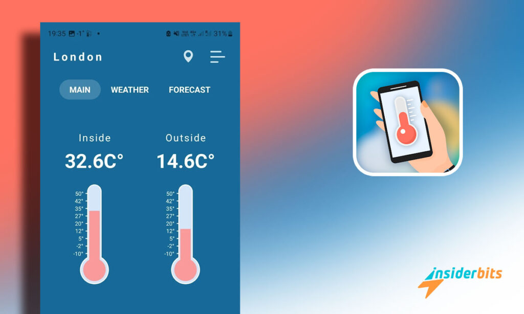 Temperature Measurement App | Insiderbits
