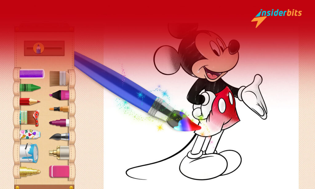 Meet the Official Disney Coloring App | Insiderbits