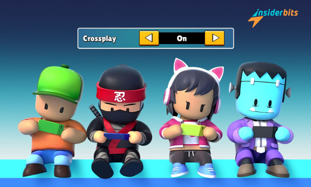 Enable crossplay in Stumble Guys: Play With Friends